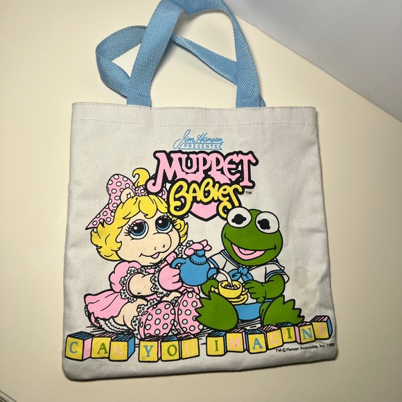 Jim Henson | Other | Vintage 986 Jim Henson Muppet Babies Mini Canvas ...